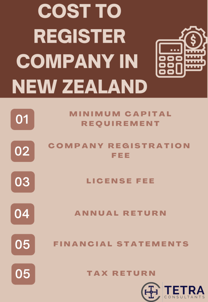 Cost To Register Company In New Zealand | Tetra Consultants